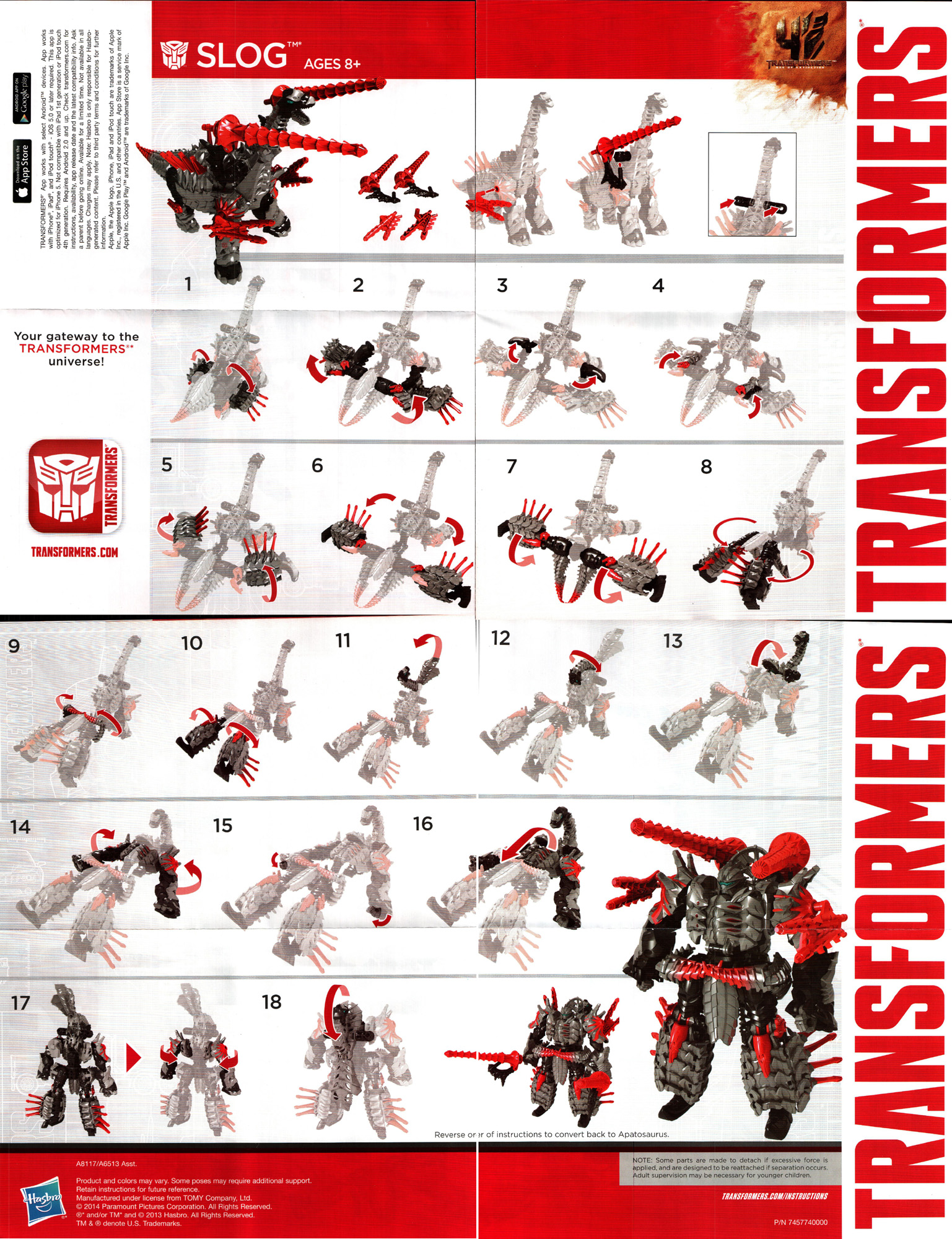 Voyager Class Slog (Transformers, Movie - Age of Extinction (AOE ...