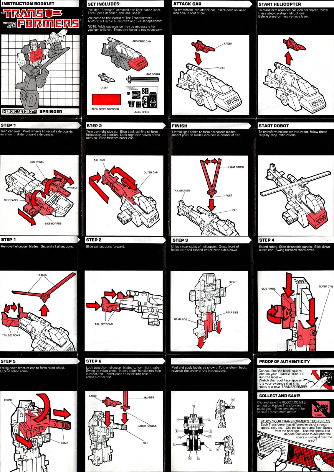 Triple Changers Springer (Transformers, G1, Autobot) | Transformerland ...