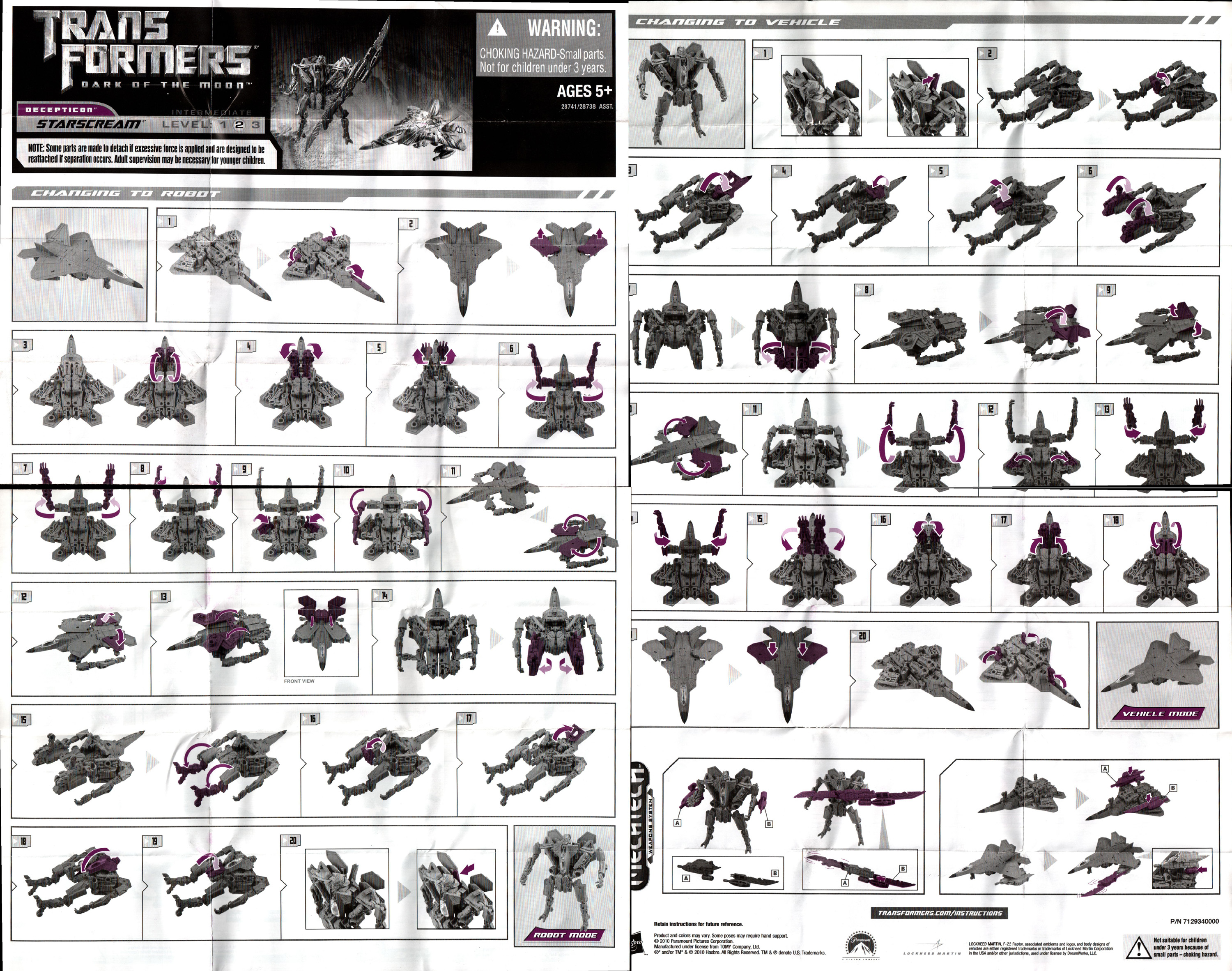 Deluxe Class Starscream (Transformers, Movie - Dark of the Moon (DOTM ...