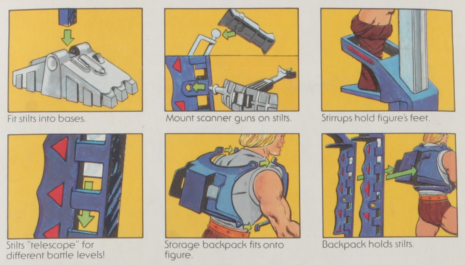 Accessories Stilt Stalkers (Masters of the Universe (MOTU), The ...