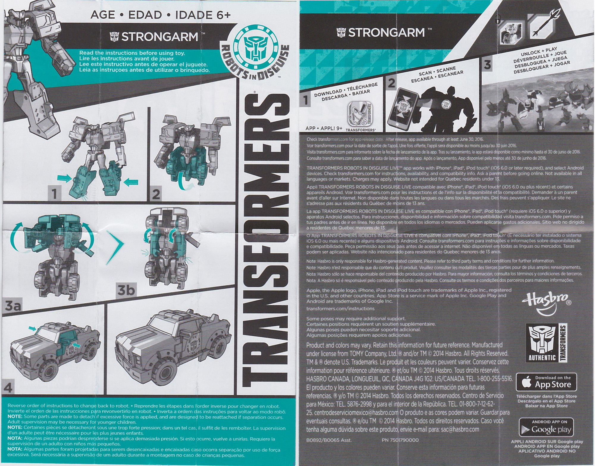 Legion Class Strongarm (Transformers, Robots in Disguise (2015, RID ...
