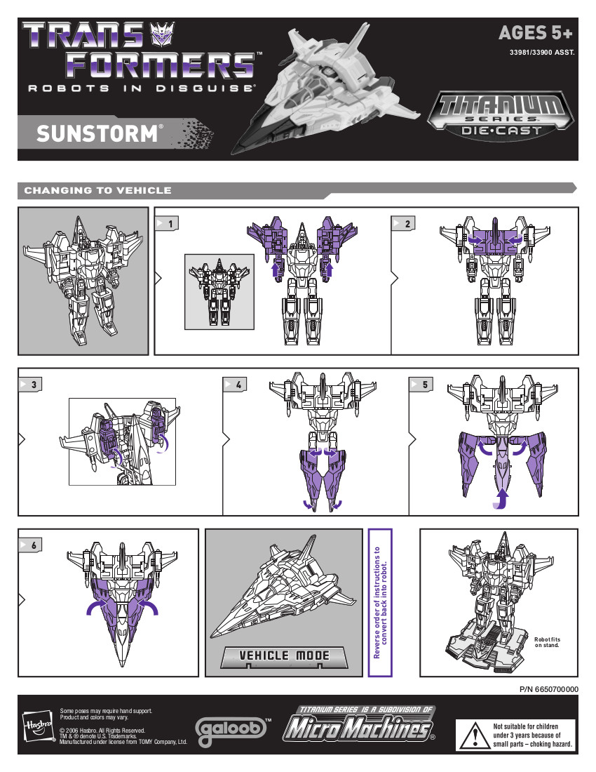 6 Inch Cybertron Heroes Sunstorm (War Within) (Transformers, Titanium ...