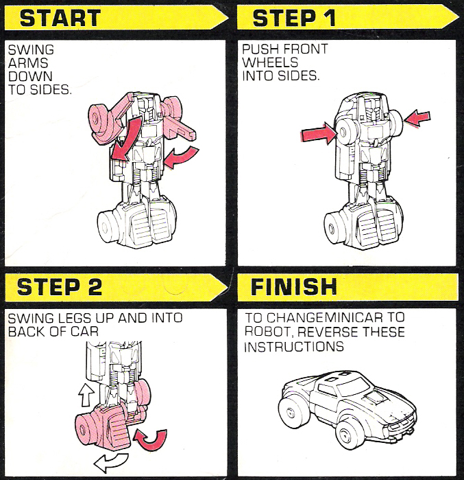 Mini Vehicles Tailgate (Transformers, G1, Autobot) | Transformerland ...