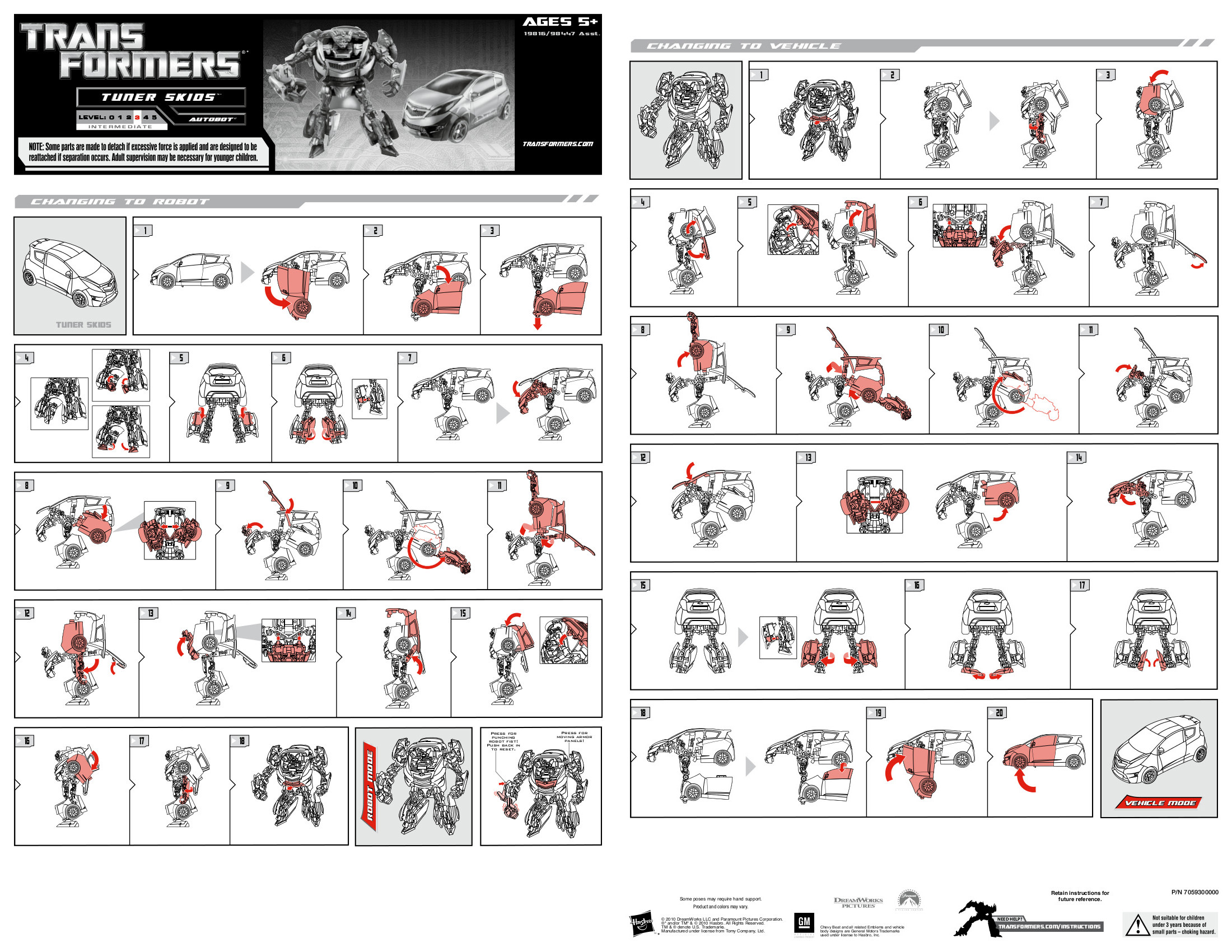 Deluxe Class Tuner Skids (Transformers, Transformers (2010 - HFTD / RTS ...