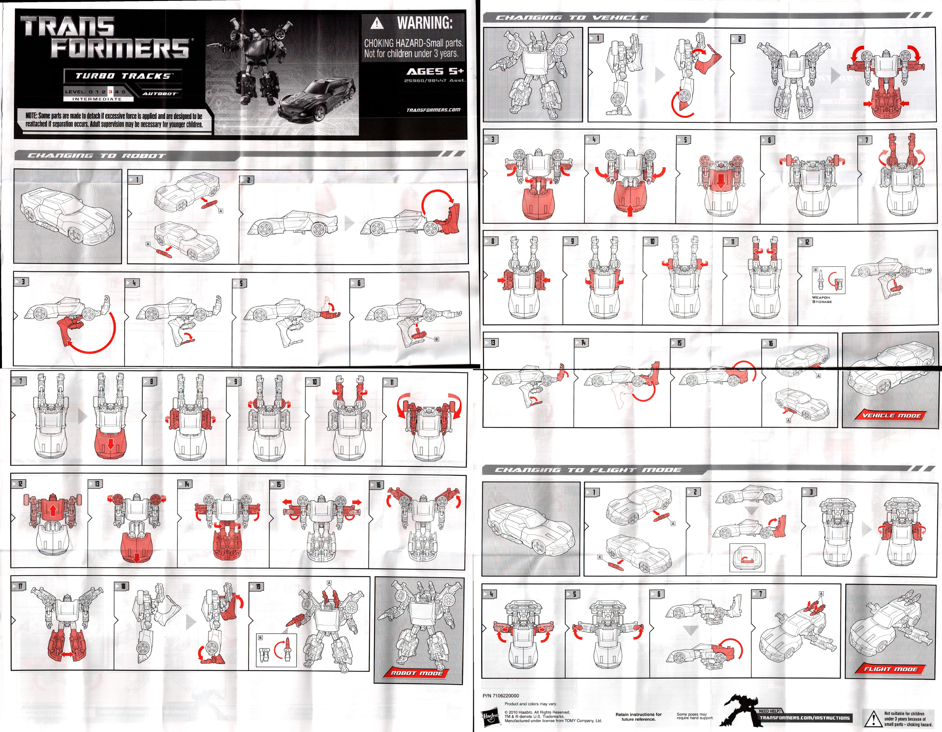 Deluxe Class Turbo Tracks (Transformers, Transformers (2010 - HFTD ...