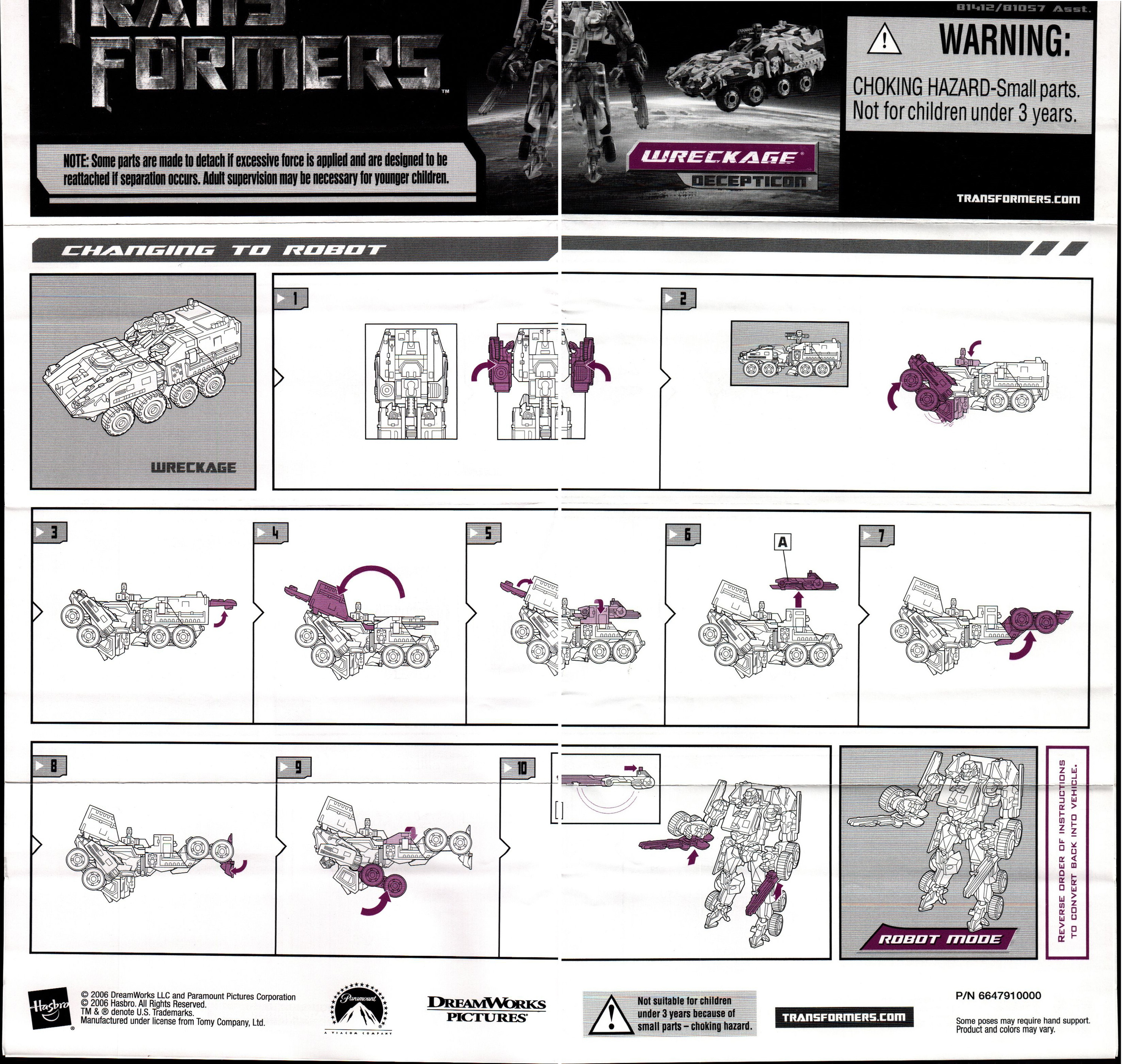 Deluxe Class Wreckage (Transformers, Movie, Decepticon ...