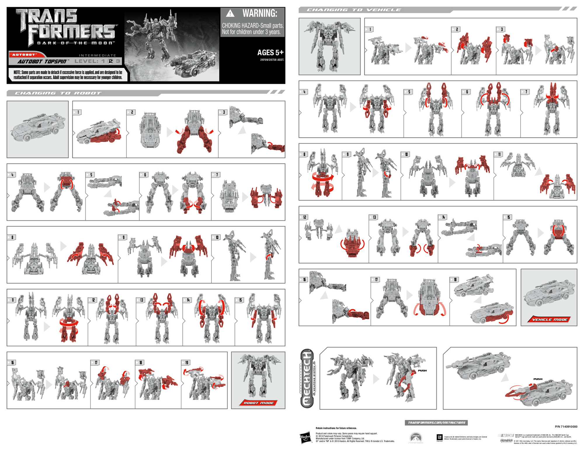 Deluxe Class Autobot Topspin (Transformers, Movie - Dark of the Moon ...