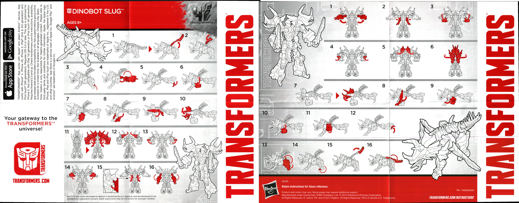 Deluxe Class Dinobot Slug (Transformers, Movie - Age of Extinction (AOE ...