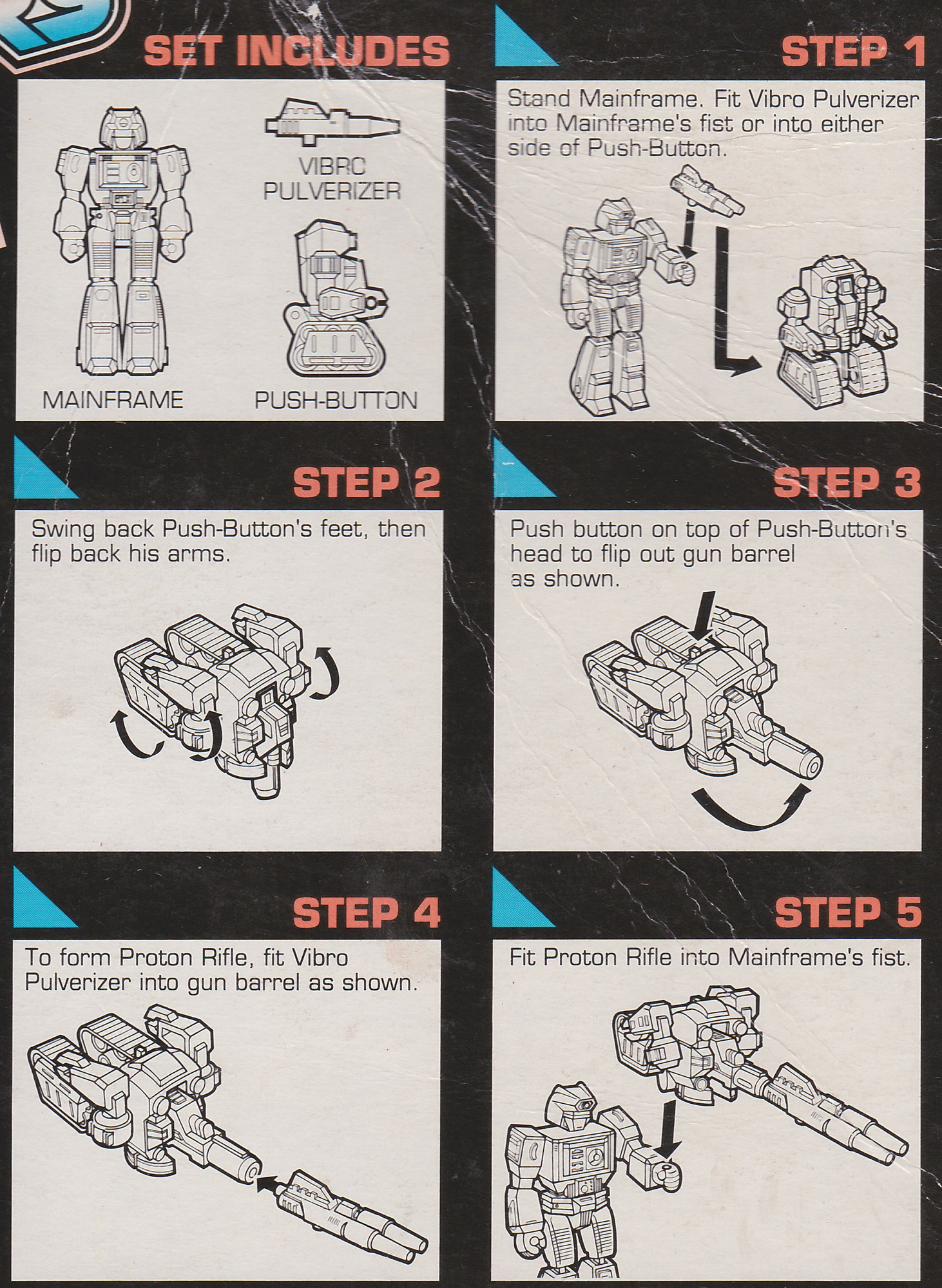 Action Masters Mainframe with Push-Button (Transformers, G1, Autobot ...