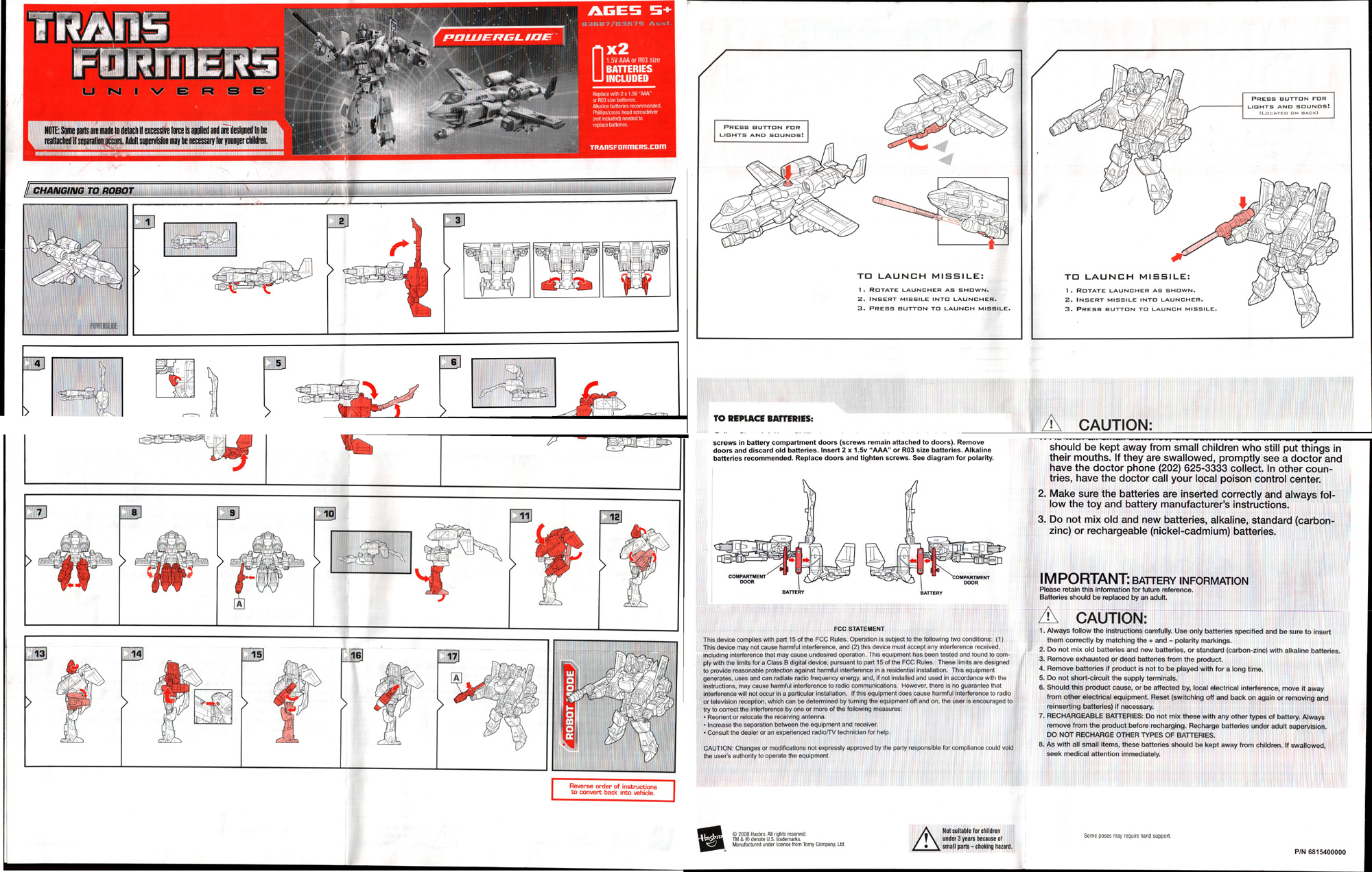 Ultra Class Powerglide (Transformers, Universe 2, Autobot ...