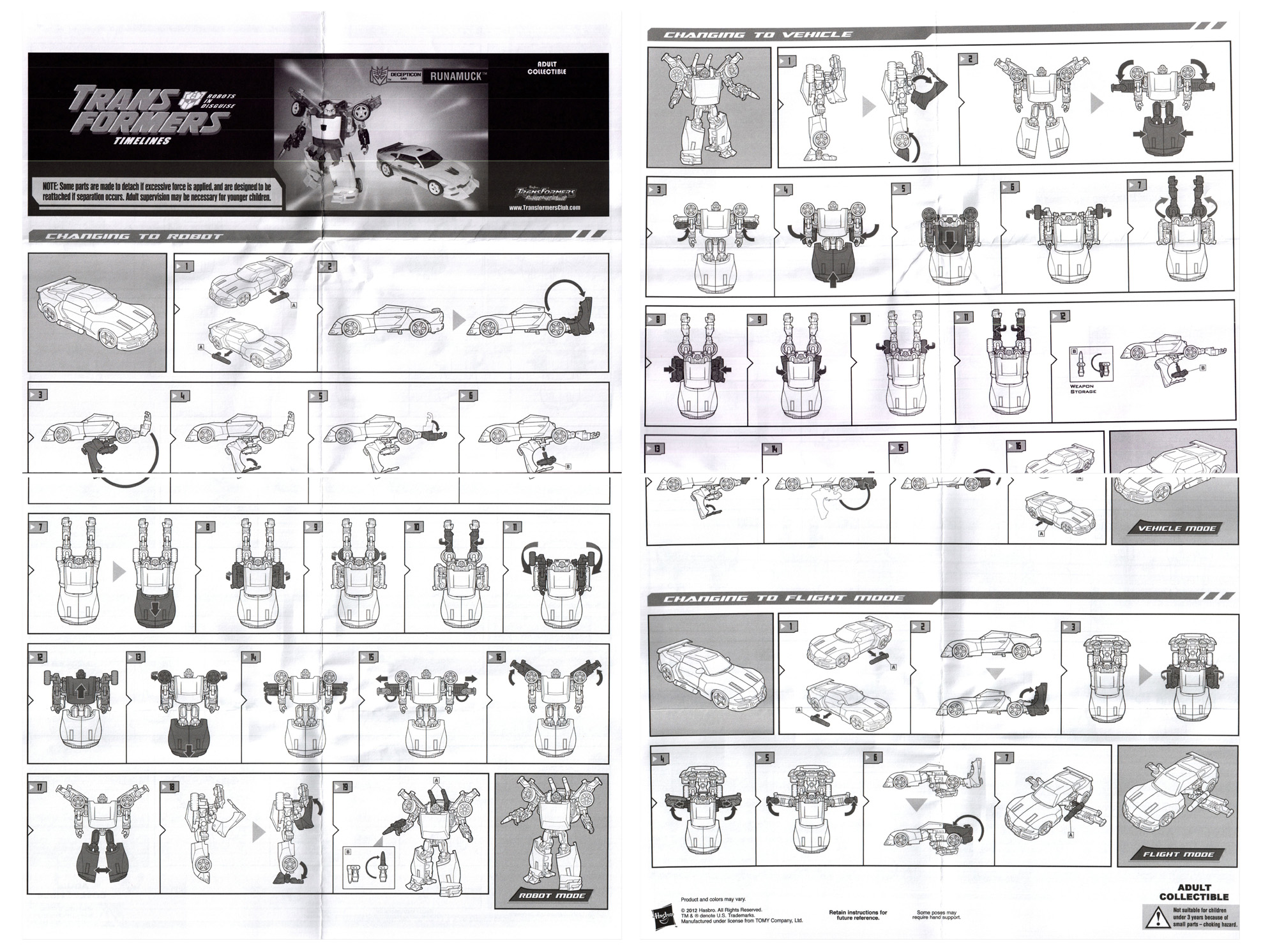 Annual Membership Figures Runamuck (Transformers, BotCon / OTFCC / Timelines, Decepticon ...