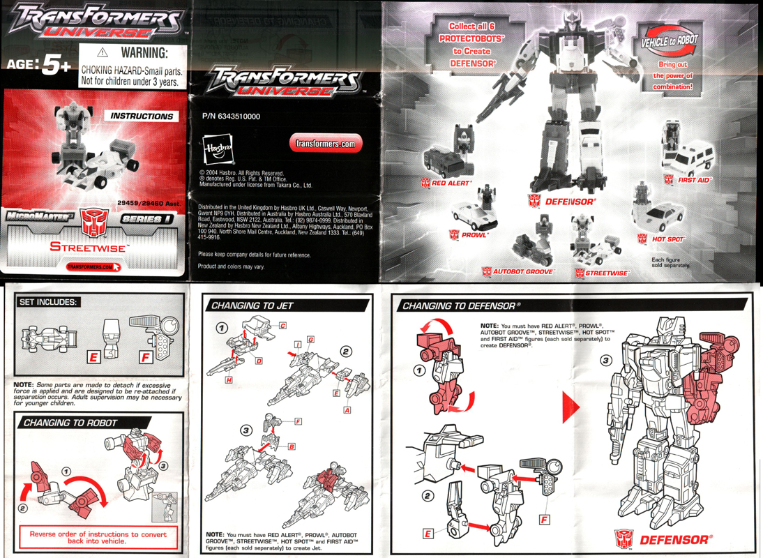 Series I Protectobots (Defensor) Streetwise (Transformers, Universe ...