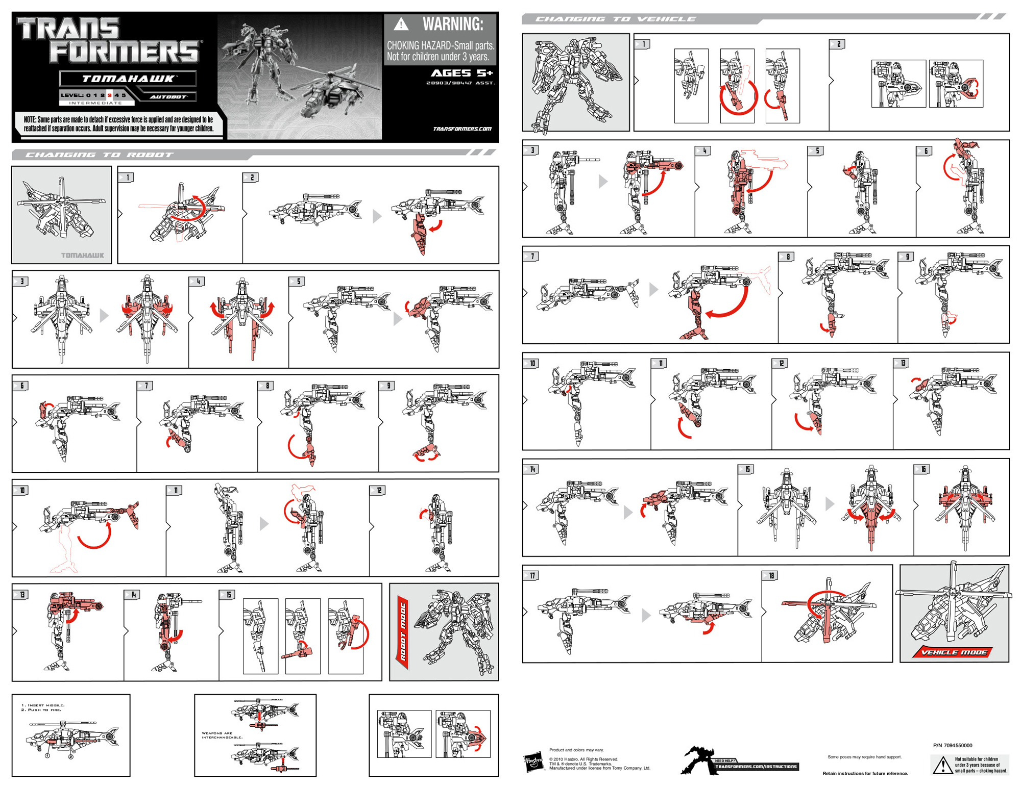 Deluxe Class Tomahawk (Transformers, Transformers (2010 - HFTD / RTS ...