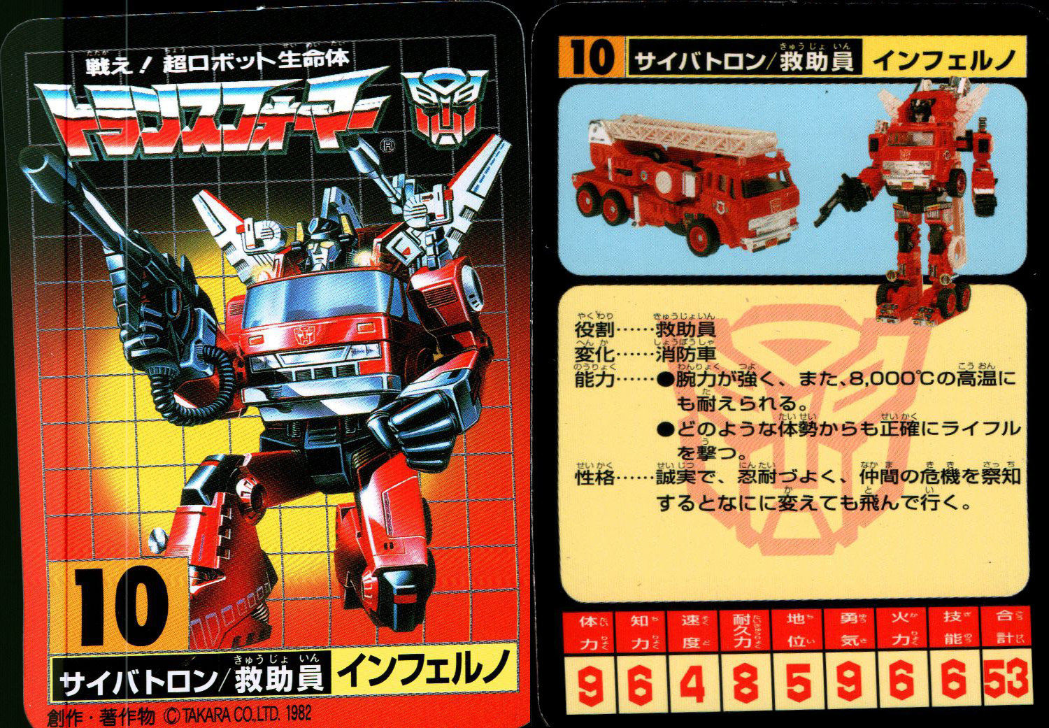 Autobots Inferno (08) (Transformers, The Transformers Collection ...
