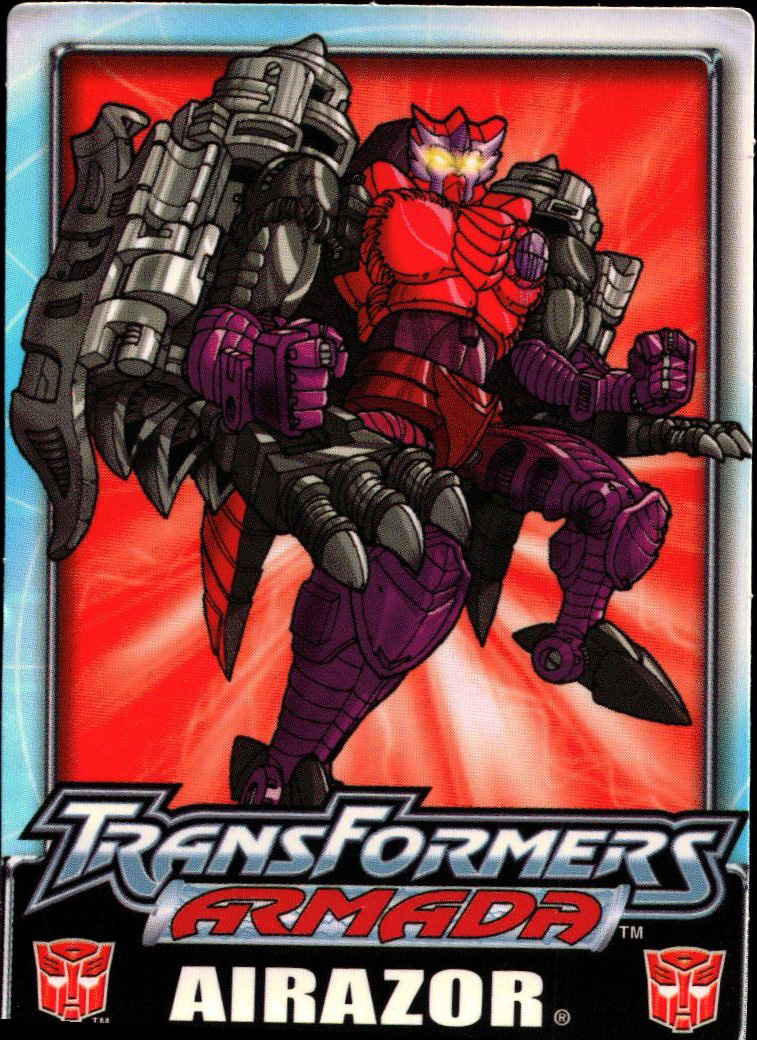 Super-Cons Airazor with Nightscream (Transformers, Armada, Autobot ...