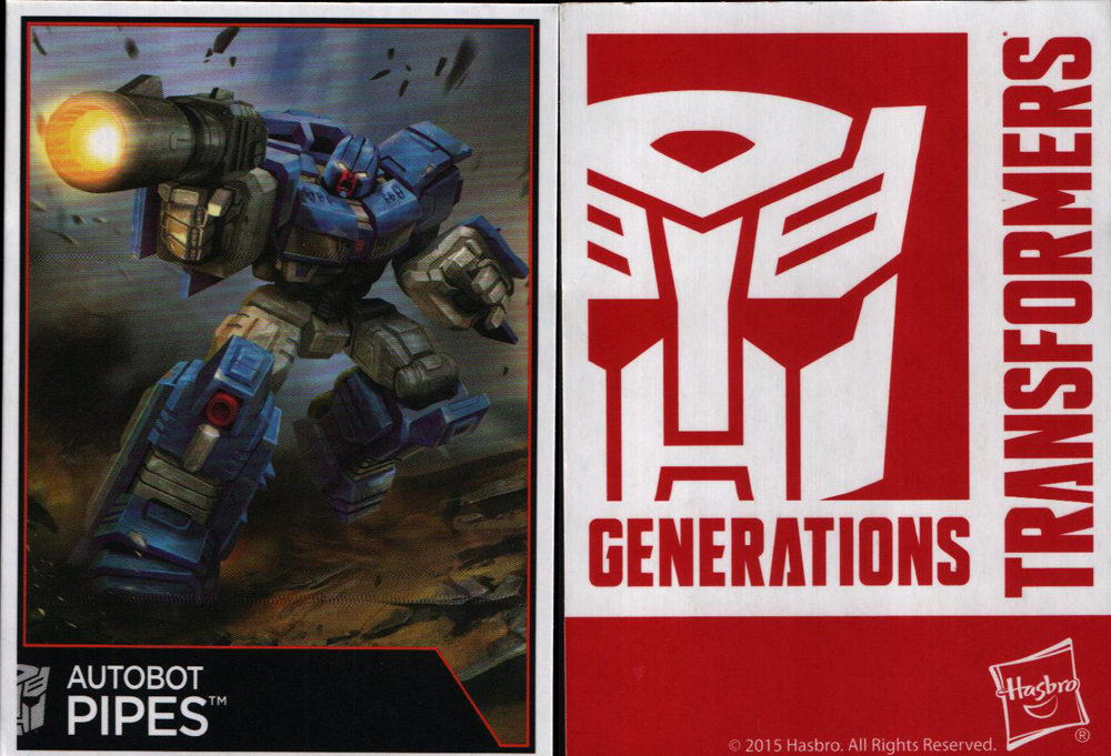 Legends Class Autobot Pipes (Transformers, Generations - Combiner Wars ...