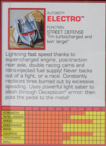 Laser Rods Electro (Transformers, G2, Autobot) | Transformerland.com ...