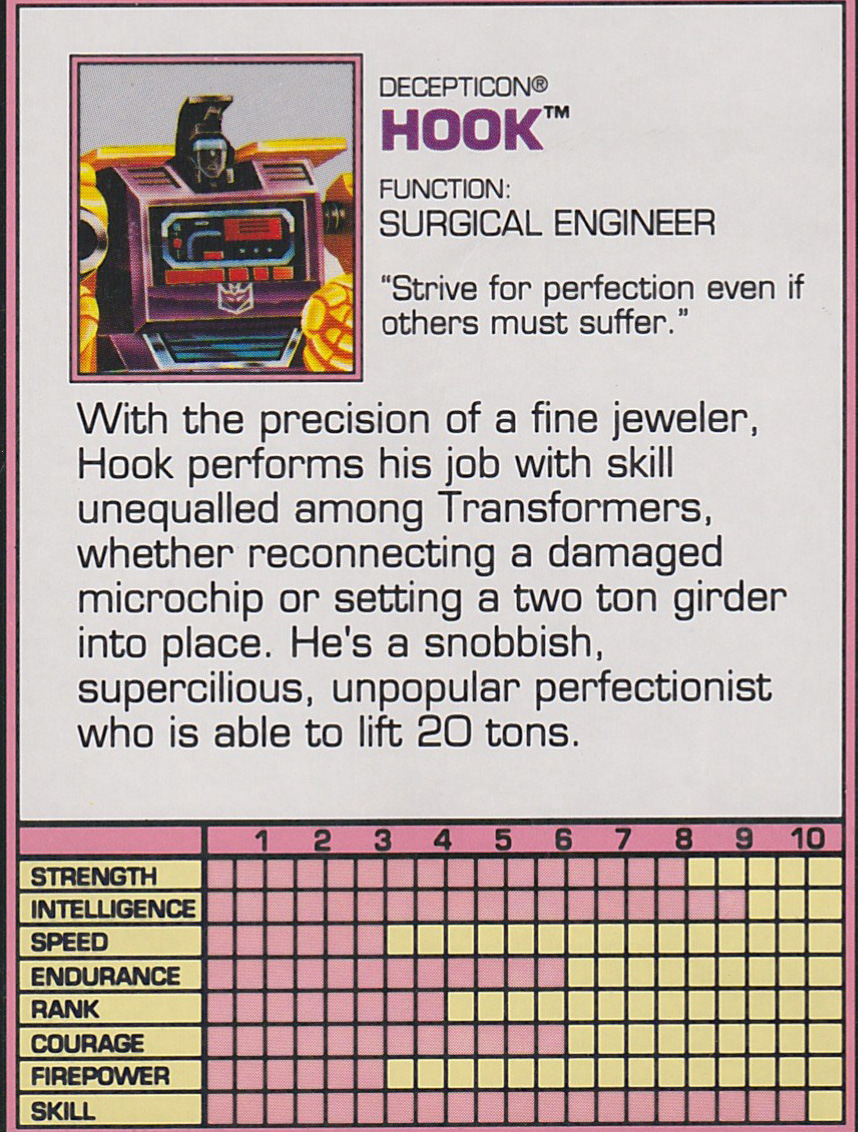 Constructicons (Devastator, G2, yellow) Hook (yellow) (&4 ...