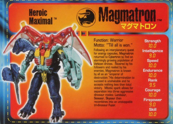 Ultra Class Magmatron (Transformers, Beast Machines, Maximal ...