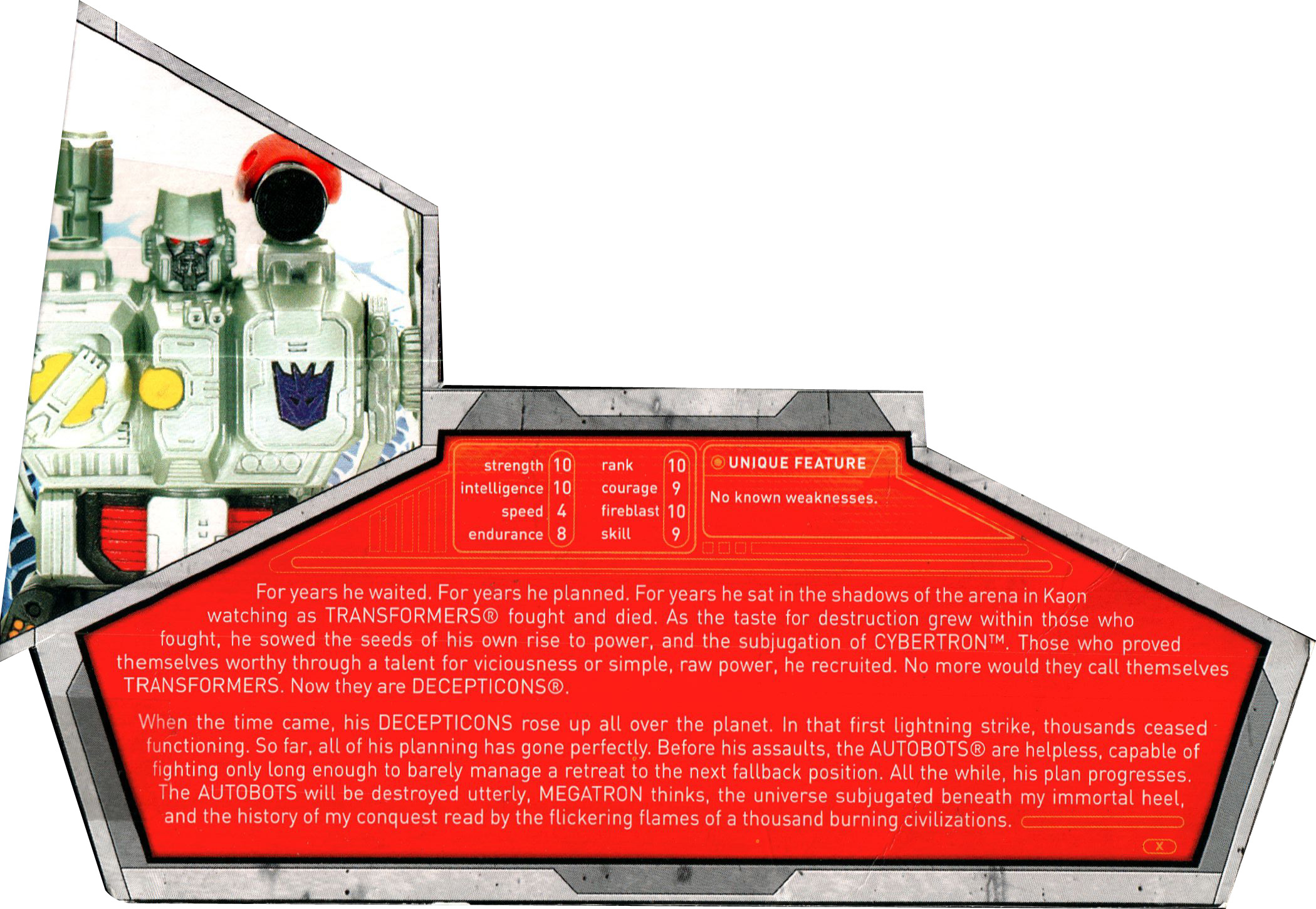 6 Inch Cybertron Heroes Megatron (War Within) (Transformers, Titanium ...