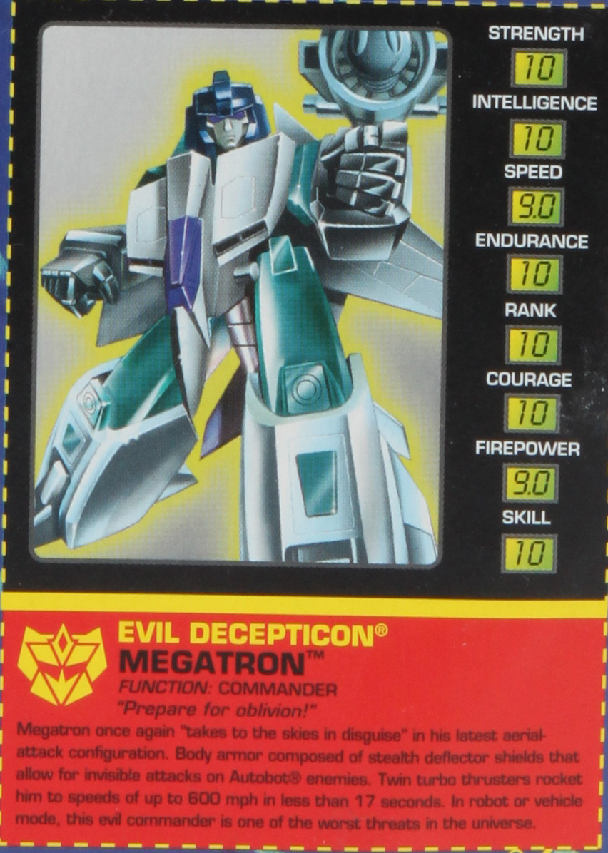 Basic Class Megatron (Transformers, Machine Wars, Decepticon ...