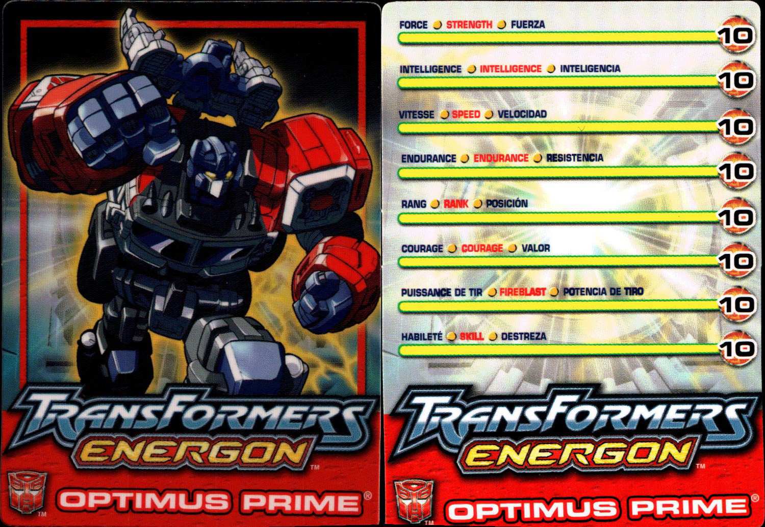 Leader Class Optimus Prime (Transformers, Energon, Autobot ...