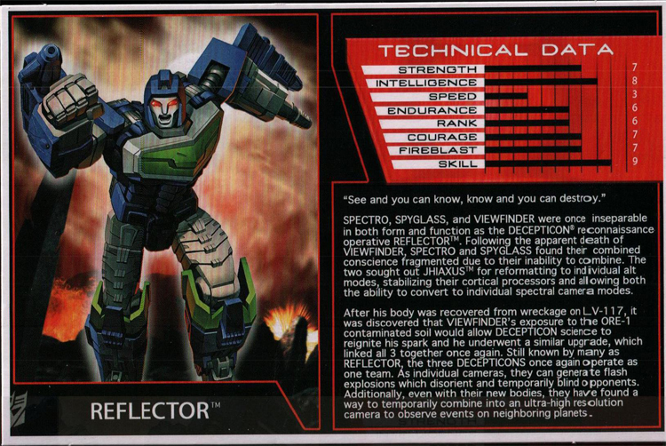 Souvenir Sets Reflector (Set #5) (Transformers, BotCon / OTFCC ...