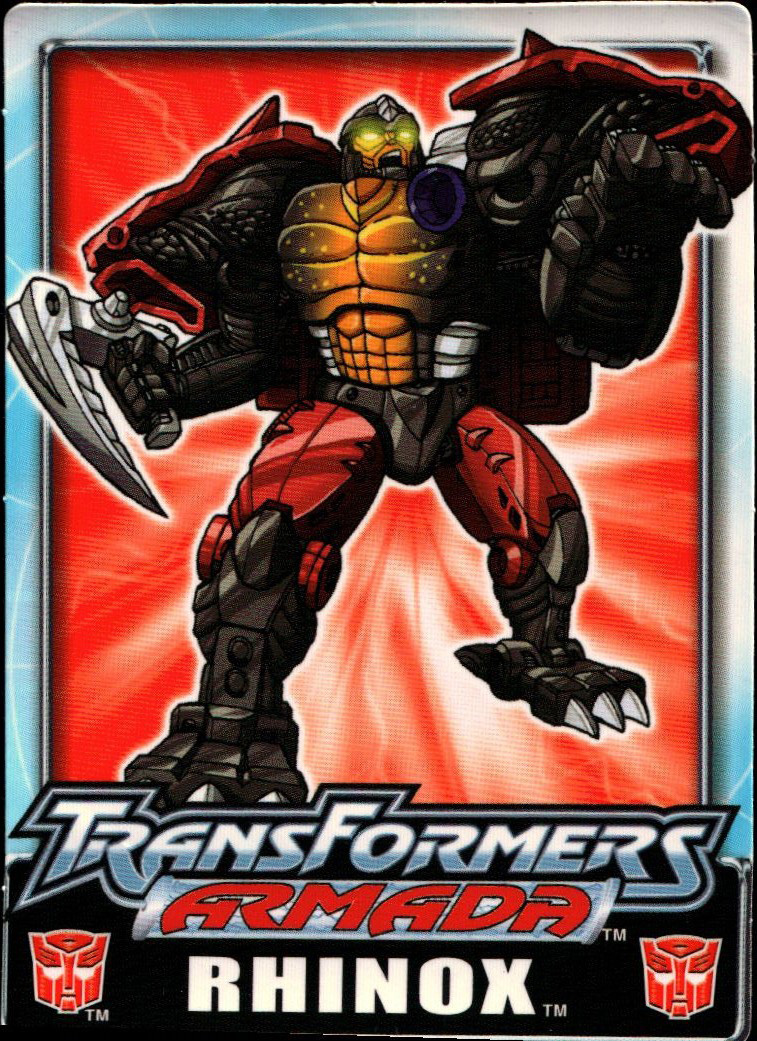 Super-Cons Rhinox with Armorhide (Transformers, Armada, Autobot ...