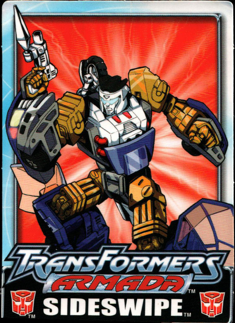 Super-Cons Sideswipe with Nightbeat (Transformers, Armada, Autobot ...