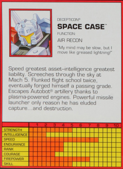 Cyberjets Space Case (Transformers, G2, Decepticon) | Transformerland ...