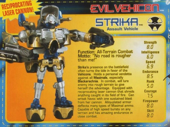 Deluxe Class Strika (Transformers, Beast Machines, Vehicon ...