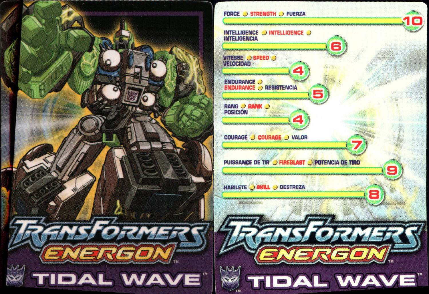 Command Class Tidal Wave with Ramjet (Transformers, Energon, Decepticon ...