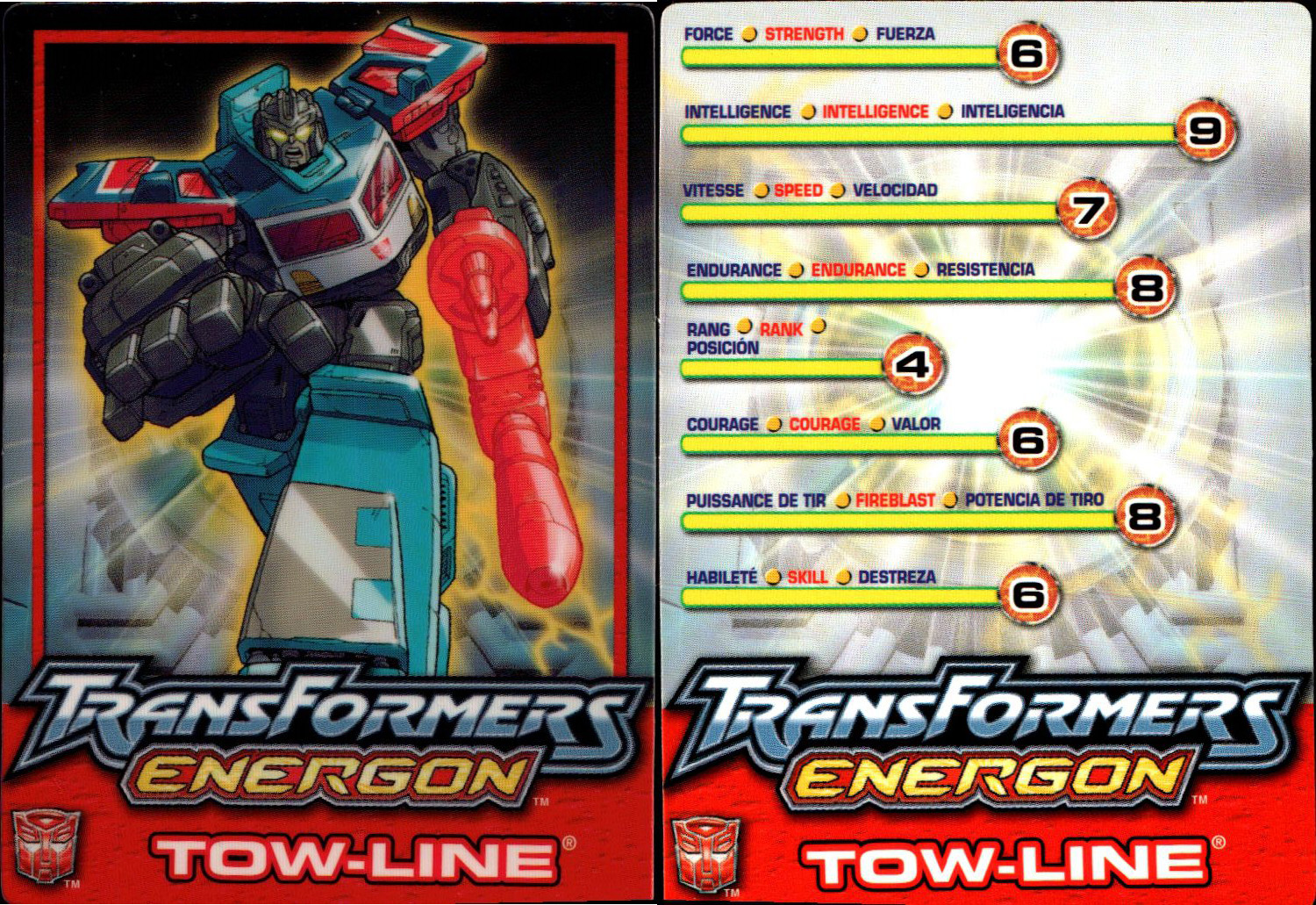 Combat Class Tow-Line (Transformers, Energon, Autobot ...