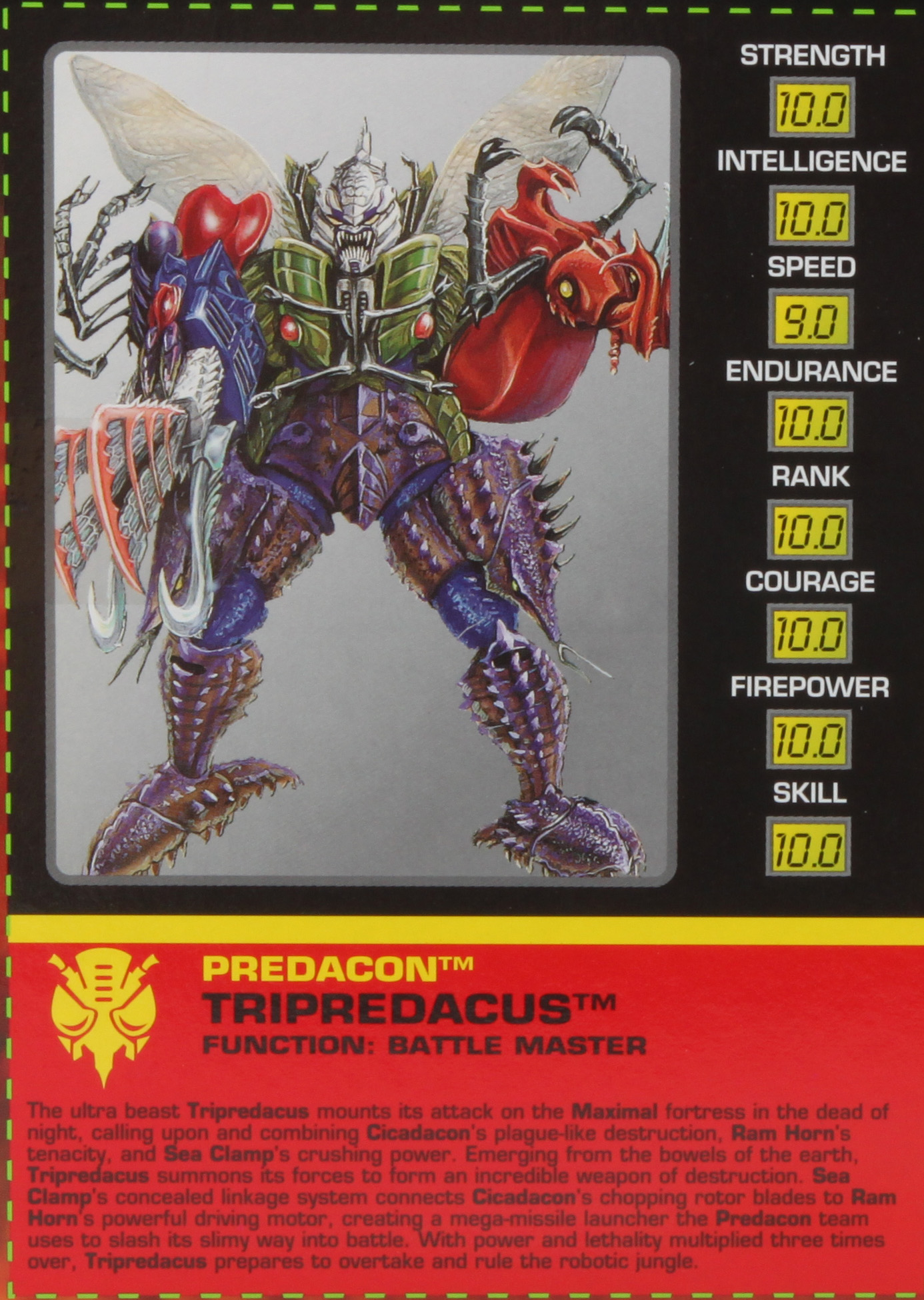 Combiners - Gift Set Only Tripredacus (Transformers, Beast Wars ...