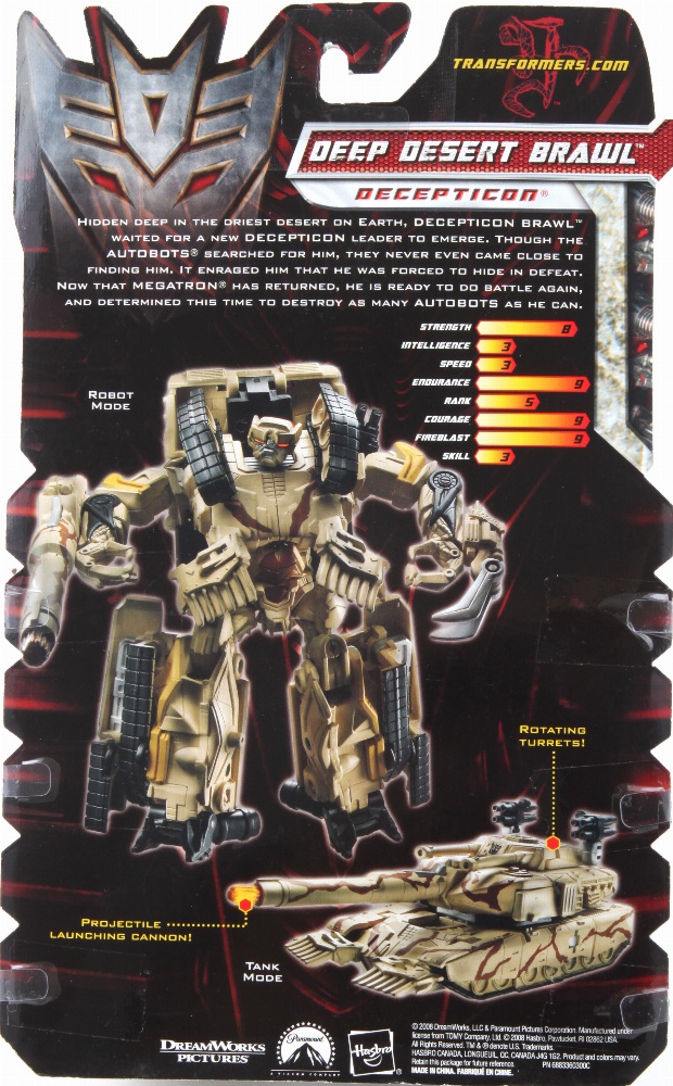 Deluxe Class Deep Desert Brawl (Transformers, Movie - Revenge of the ...