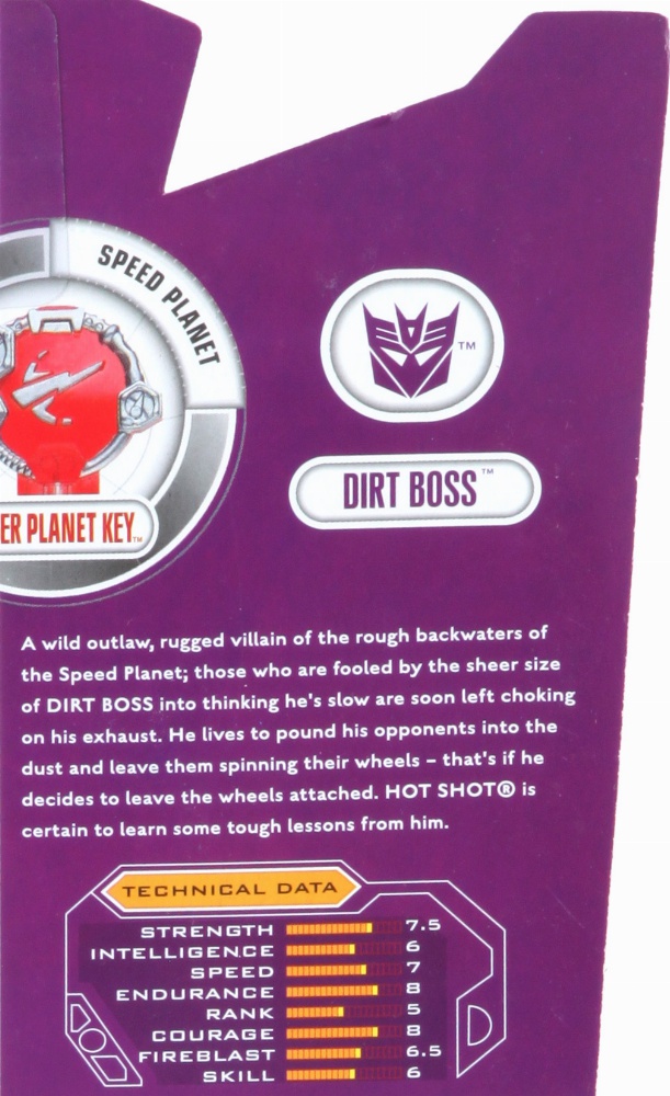Deluxe Class Dirt Boss (d3h7) (Transformers, Cybertron, Decepticon ...