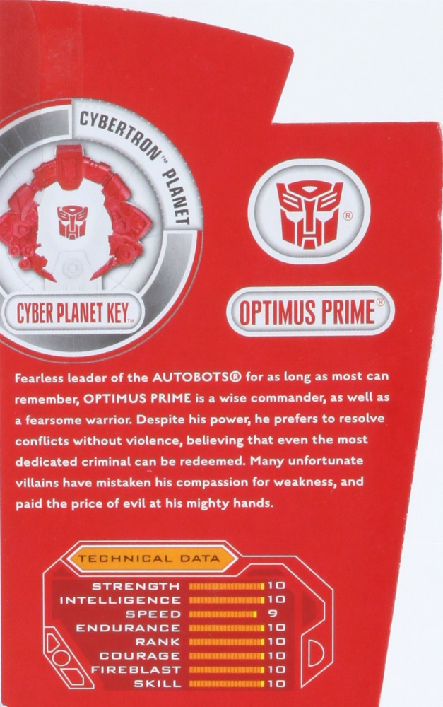 Deluxe Class Optimus Prime (d56b) (Transformers, Cybertron, Autobot ...
