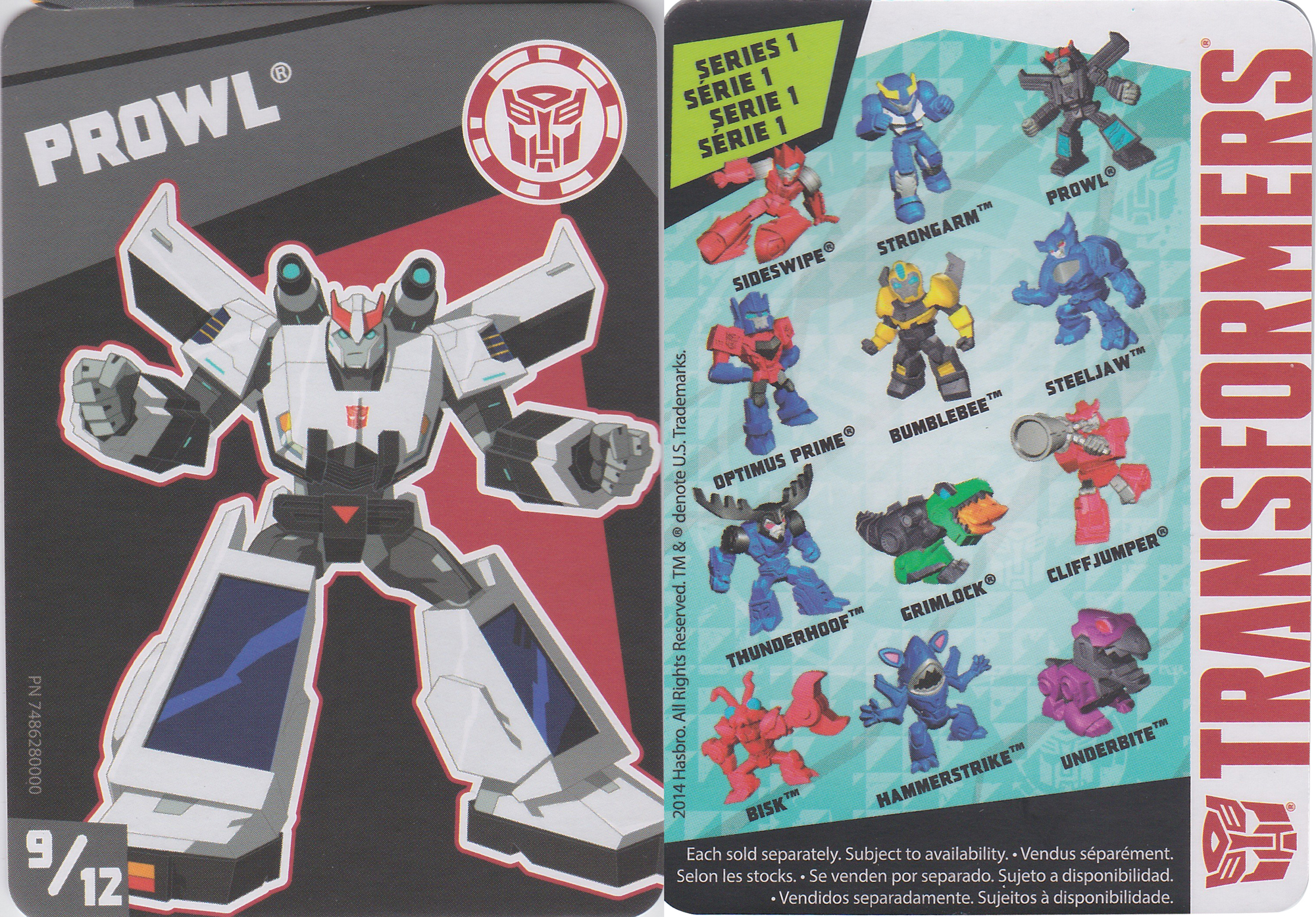 Tiny Titans Prowl (S1 9/12) (Transformers, Robots in Disguise (2015 ...
