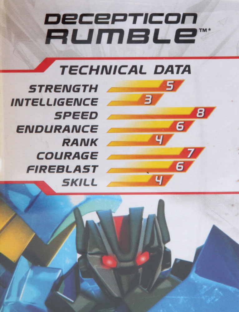 Deluxe Class Decepticon Rumble (Transformers, Prime, Decepticon ...