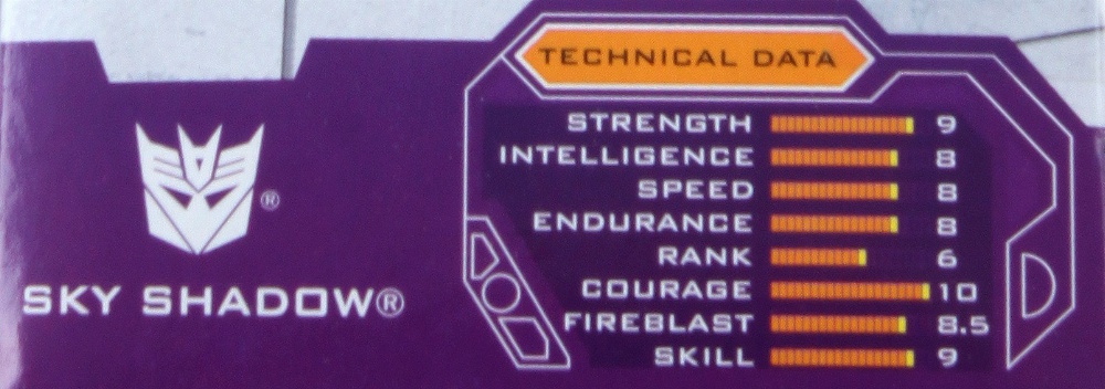 Ultra Class Sky Shadow (u06h) (Transformers, Cybertron, Decepticon ...