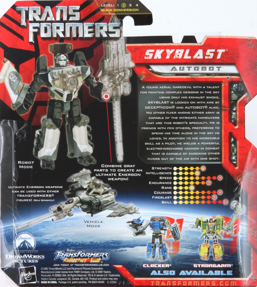 Scout Class Skyblast (Transformers, Movie, Autobot) | Transformerland ...