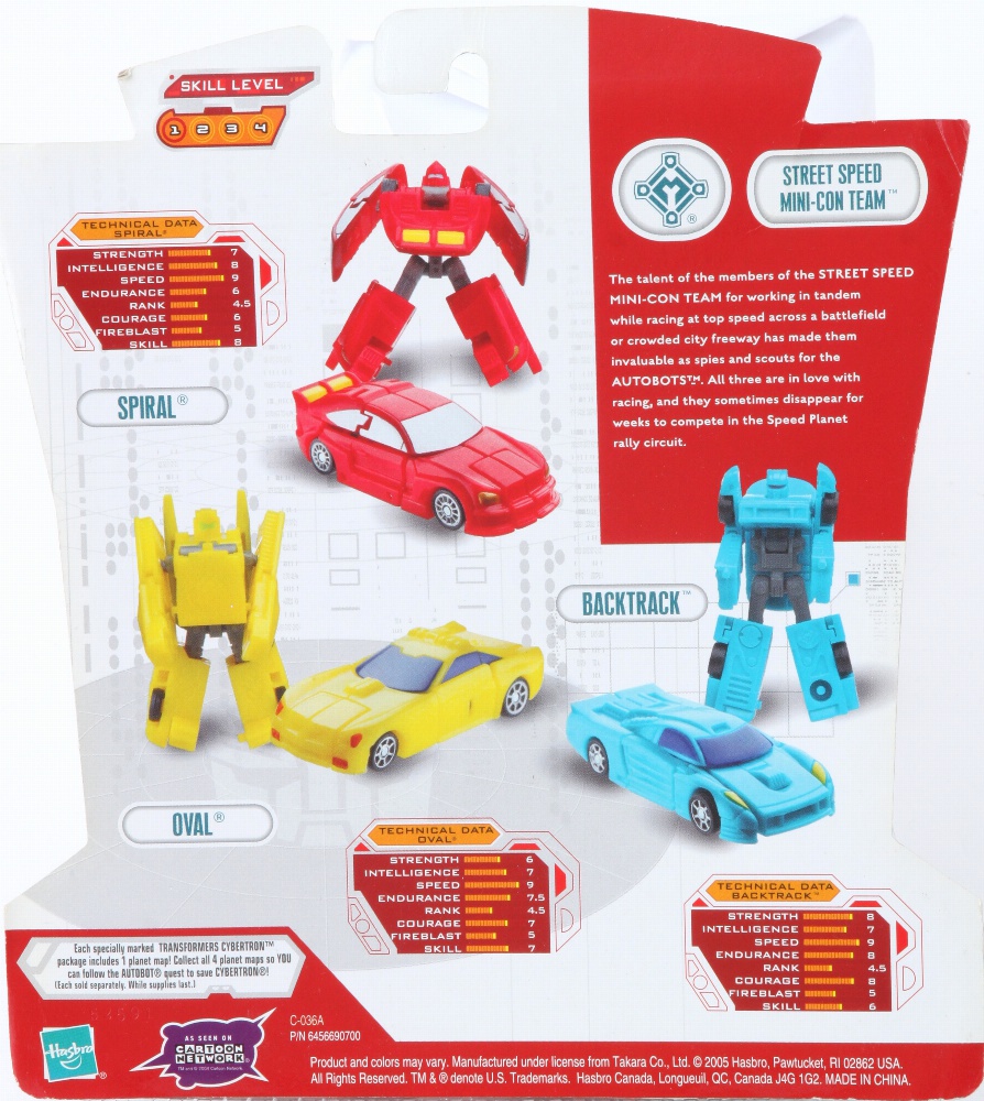 Scout Class Street Speed Mini-Con Team (Transformers, Cybertron ...