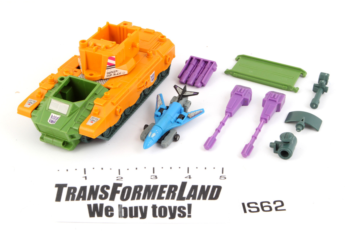 Complete Transformers® G1 Anti-Aircraft Base with Blackout and ...