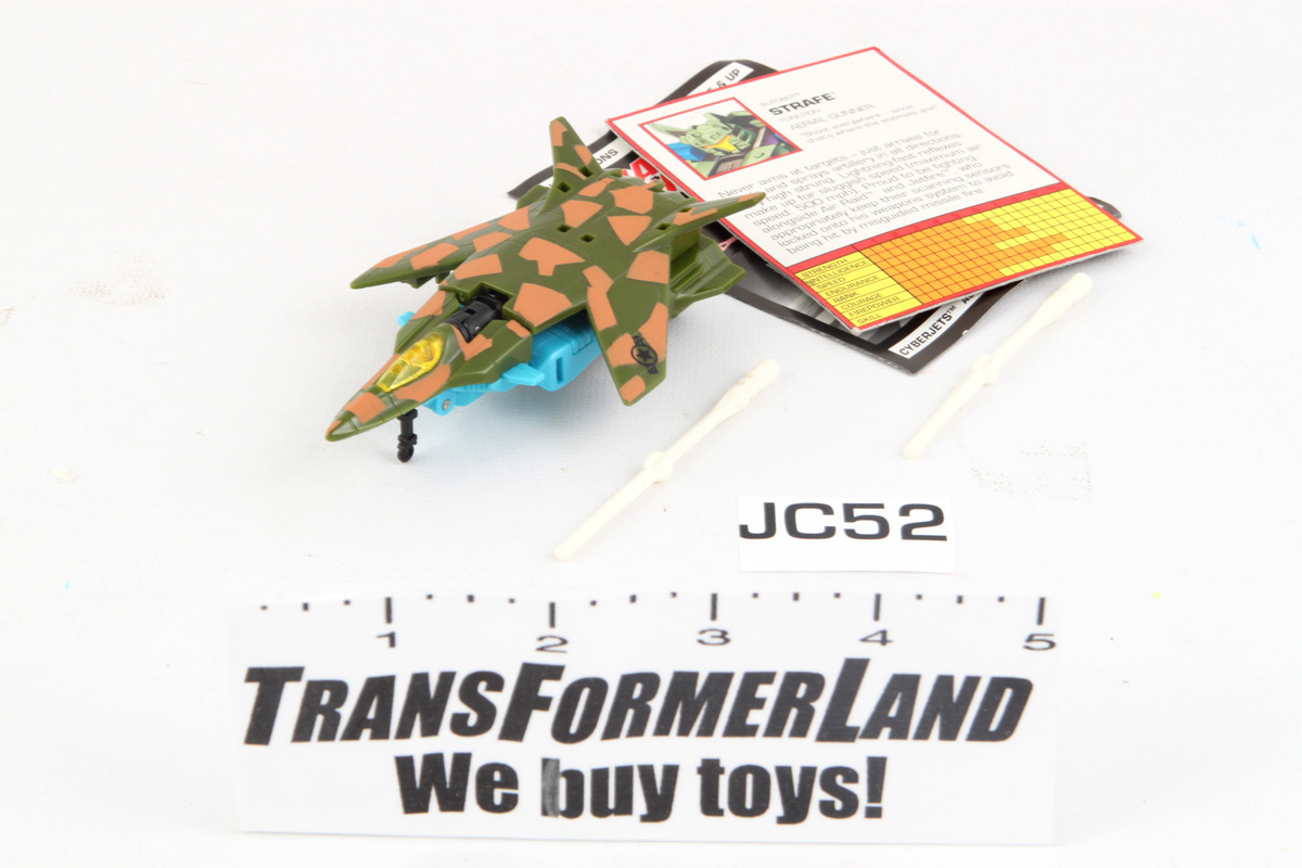 Complete Transformers® G2 Cyberjets Strafe SKU 304873 | Transformerland ...