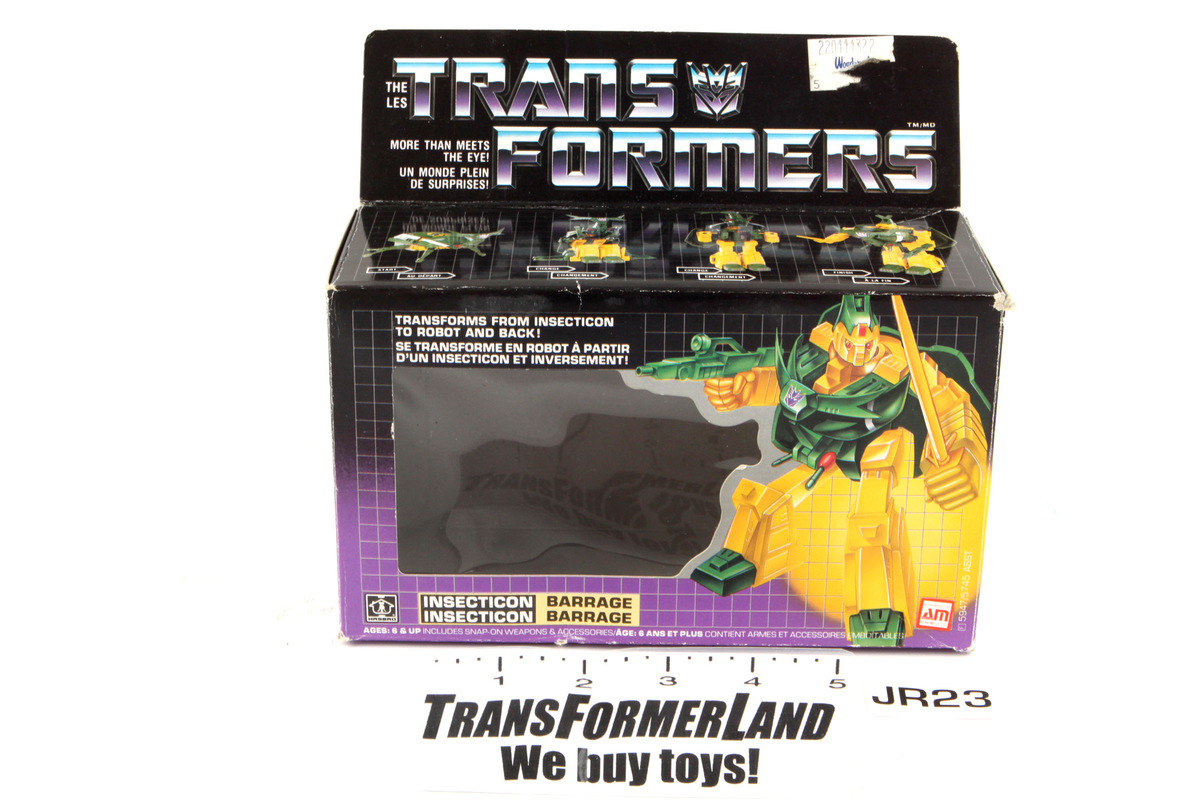 Transformers® G1 Barrage Package SKU 307408 | Transformerland.com ...