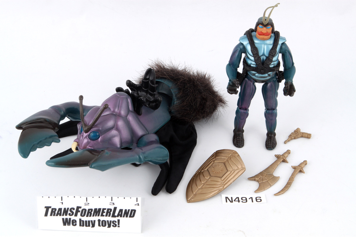 Complete Sectaurs® Deluxe Figure Sets Pinsor with Battle Beetle SKU ...