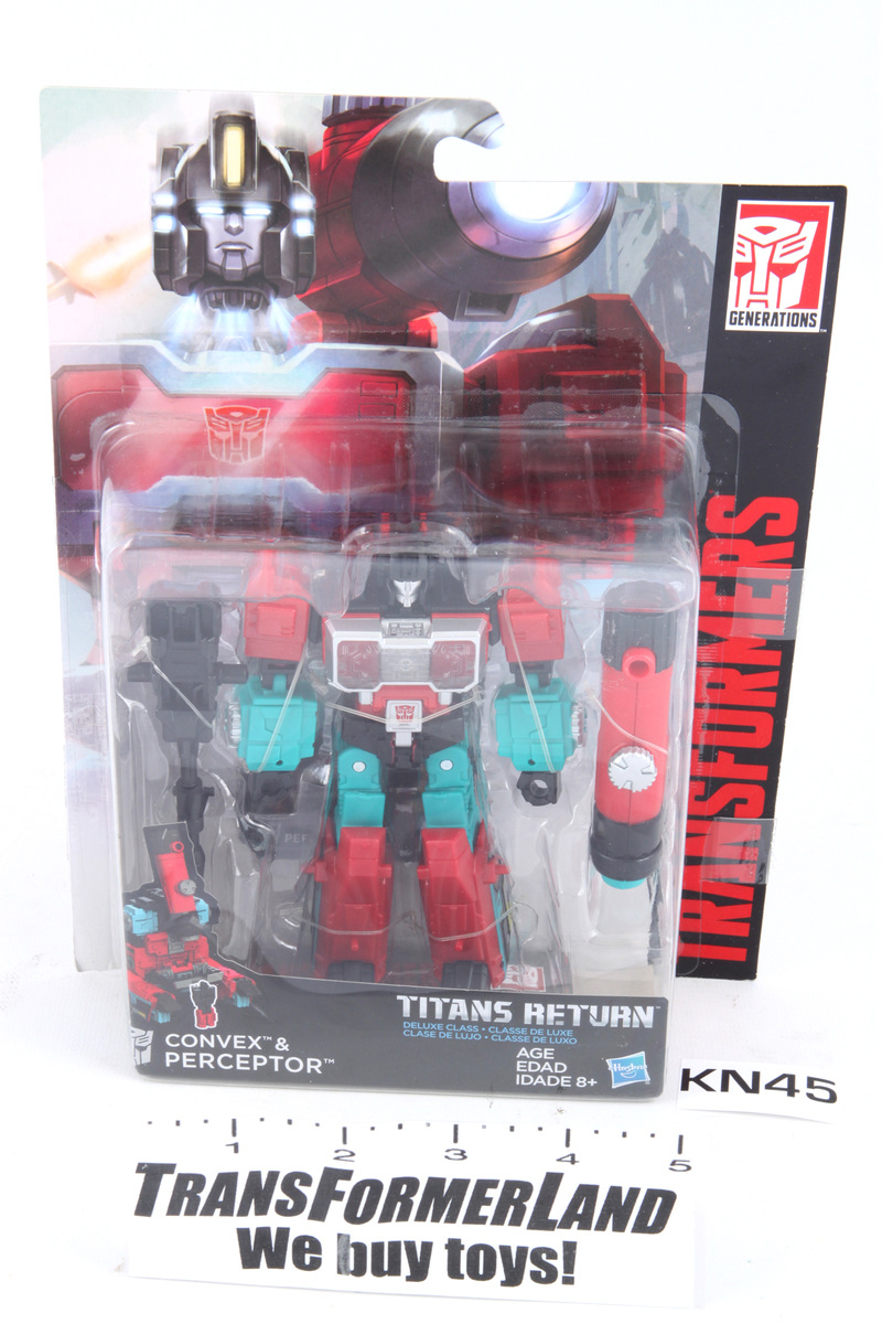 Sealed Transformers® Generations - Titans Return Deluxe Class Perceptor ...