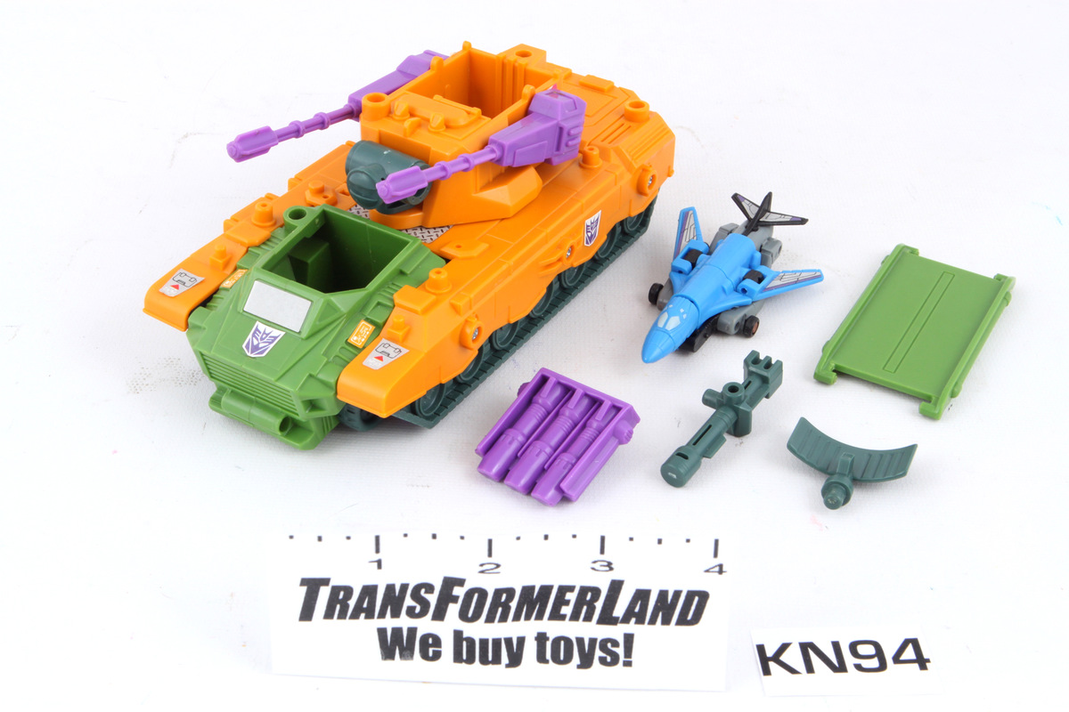 Complete Transformers® G1 Anti-Aircraft Base with Blackout and ...