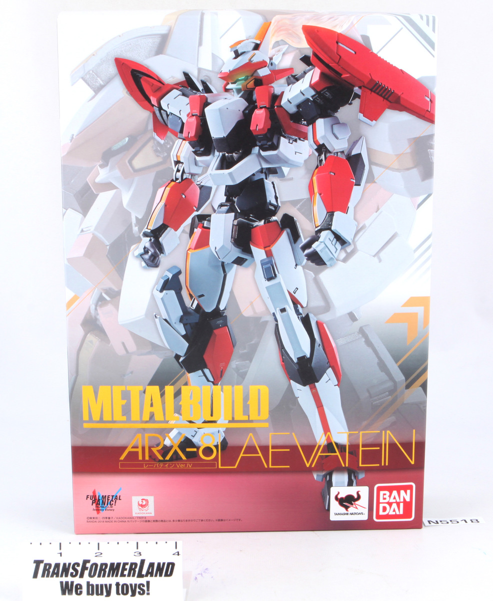 Packaged, not sealed Chogokin® Metal Build Deluxe (DX) ARX-8 Laevatein ...