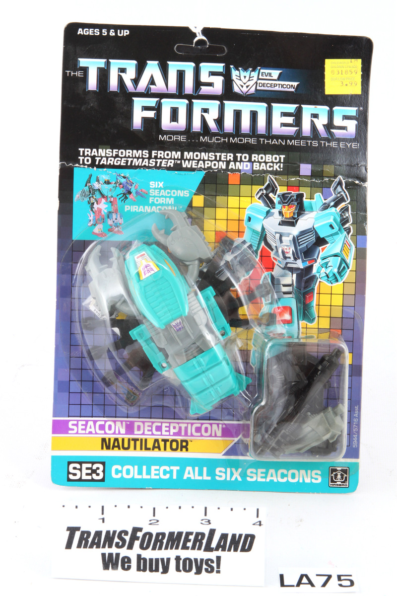 Sealed Transformers® G1 Nautilator SKU 312142 | Transformerland.com ...